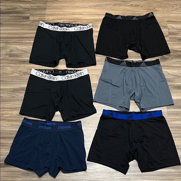 Gymshark | Underwear & Socks | Calvin Klein Adidas Gym Shark Mens Boxer ...